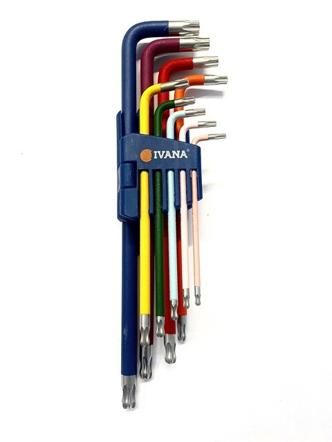 Inbussleutel set 9-delig torx